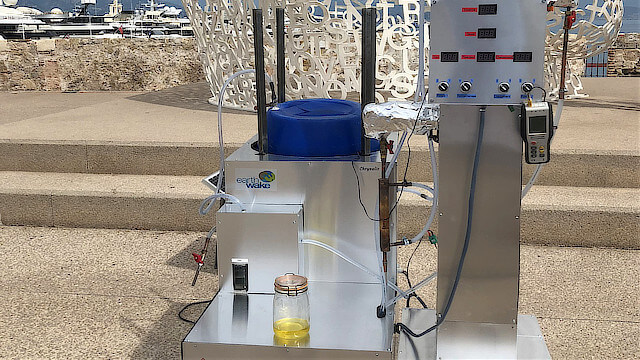 Chrysalis : machine qui transforme le plastique en carburant