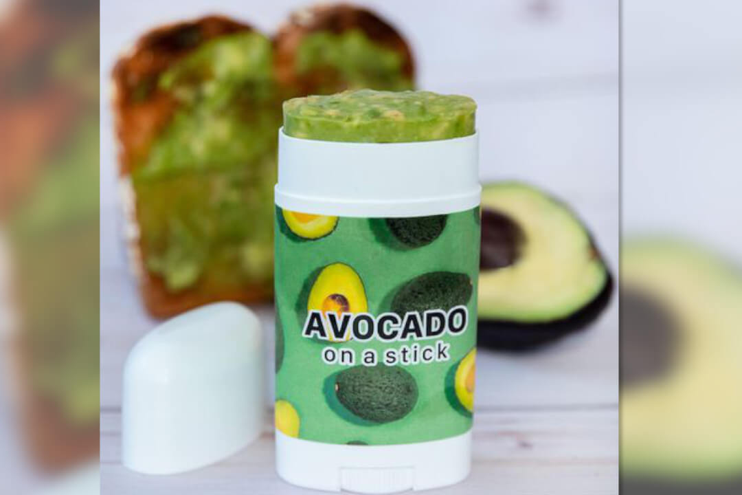 Avocado stick : bâtonnet pour des tartines à l'avocat