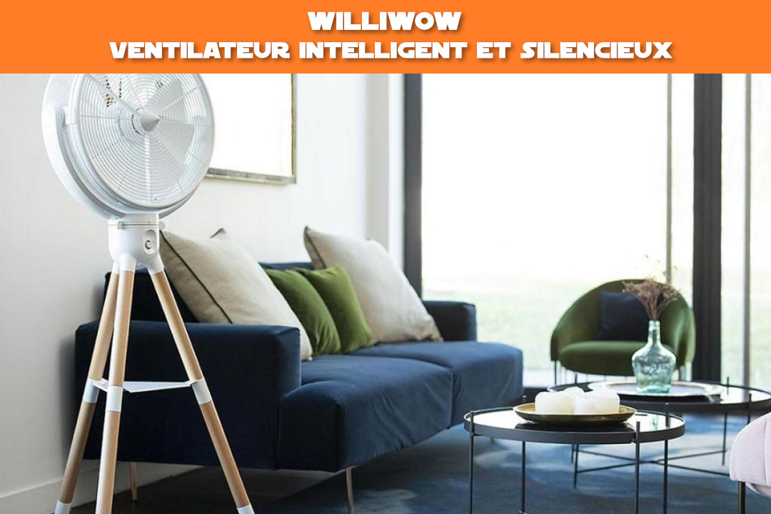 Williwaw : le ventilateur intelligent et silencieux qui fait respirer ...